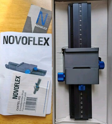 Novoflex Castel XQ Macro Focus Rails Accessory CASTEL-XQ - Focusing ...