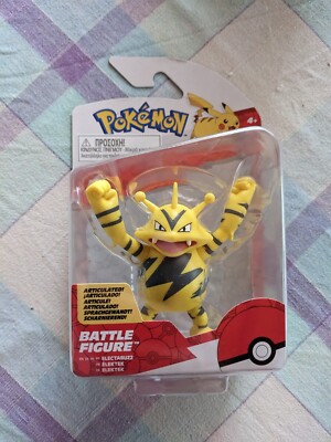 Pokemon 3" Battle Figure Pack - Electabuzz - Jazwares Action Figures ...