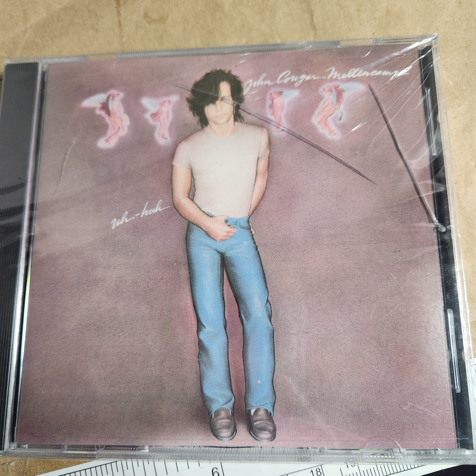 vtg 80's rock music JOHN COUGAR MELLENCAMP Uh Huh CD SEALED RIVA ...