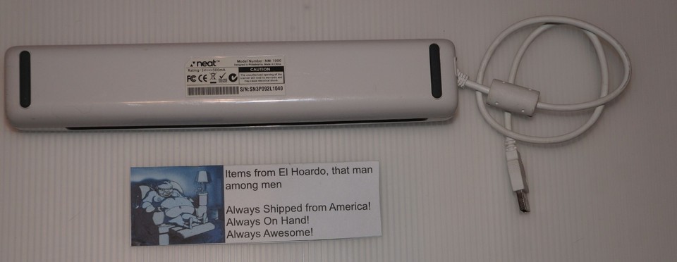 Neat Receipts NM-1000 Mobile Scanner for Receipts | eBay