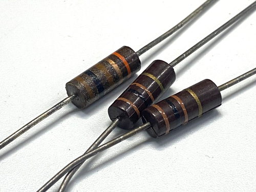 1pcs - Space Power 100R 1W 5% Carbon Composition Resistor, Random | eBay
