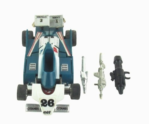 Transformers Mirage Race Car 1982 w/ some accessories Takara Vintage ...