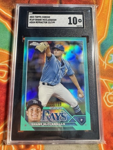 2023 Topps Chrome - Shane McClanahan #169 Aqua Refractor /199 for sale ...
