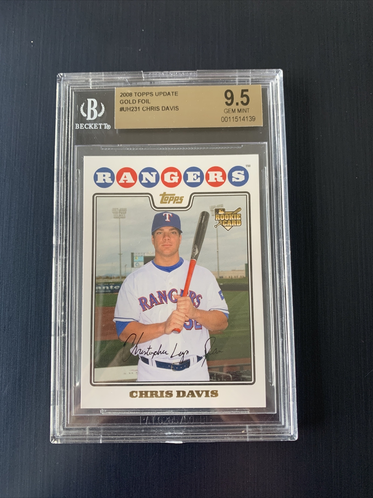 Chris Davis Rookie