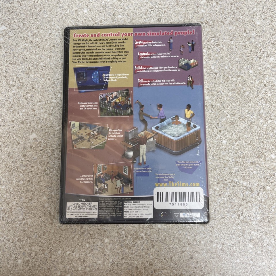 The Sims - The People Simulator from the Creator of Sim City PC CD ROM ...