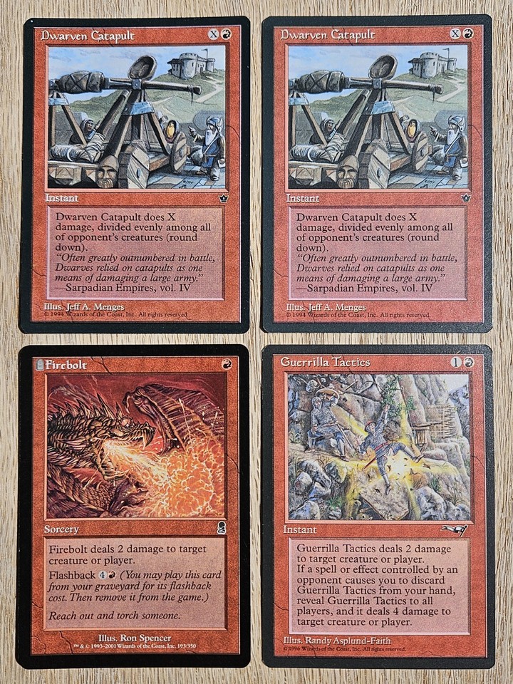 MTG - (x15) "Direct Damage" Red cards. Various sets/conditions. | eBay