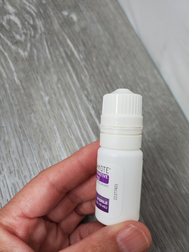 FreshKote Lubricant Eye Drops Preservative Free 0.33oz 10mL Dry Eye exp ...