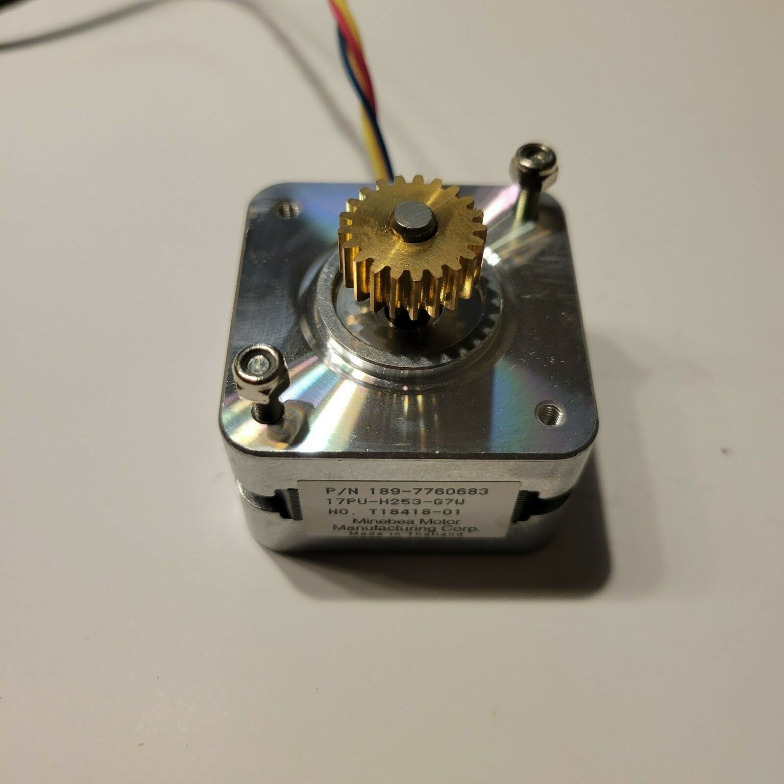 Minebea Hybrid Stepping Motors 24V 3.75 [deg] Step Angle 17PU-H253-G7W ...