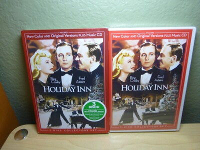 Holiday Inn (DVD, 2-Disc Set, Includes Bonus CD) w Slipcase Bing Crosby ...