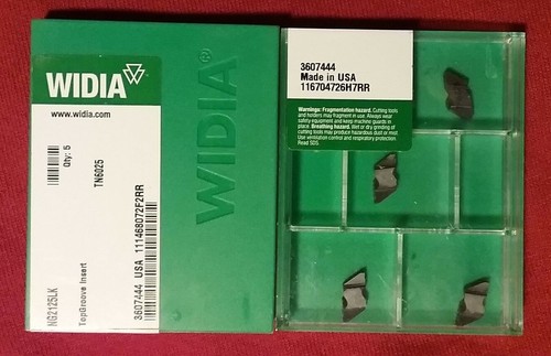 10 WIDIA NG2125LK TN6025 Carbide Grooving Insert -Top Groove Insert MPN ...