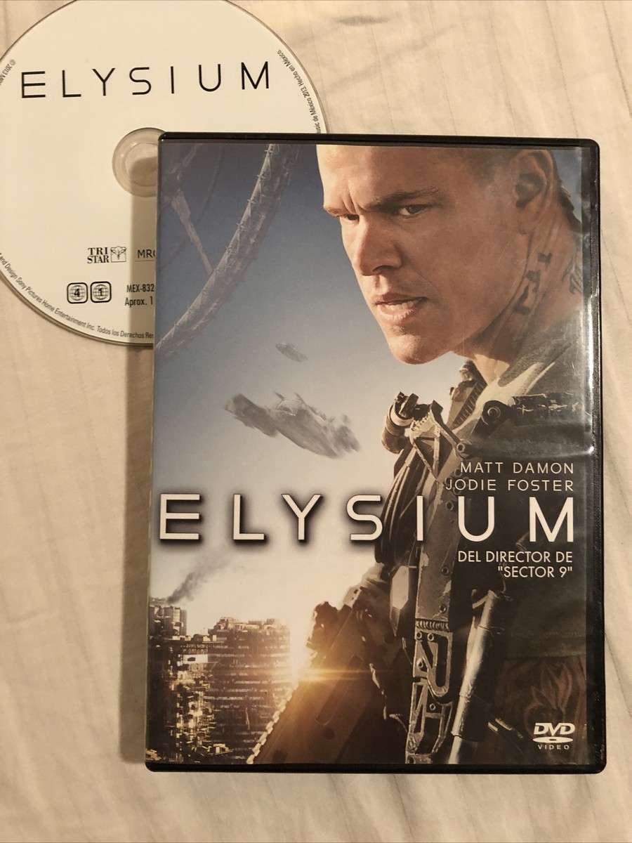 Couverture Du Blu Ray Elysium Elysium En Blu Ray DVD Films