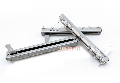 3pcs ALPS Slide FADER 10KAx2 VOLUME potentiometer Dual 10K 75mm for ...