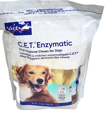 CET Enzymatic Oral Hygiene Chews for Large Dogs - 30 Chews - Exp. 2 of ...