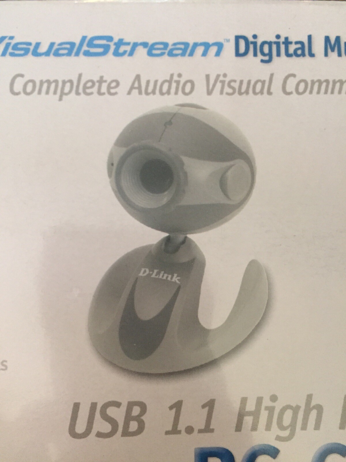 D-Link PC Web Camera USB 1.1 High Resolution DSB-C310 Audio Microphone ...