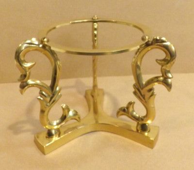 Vintage Brass Display Stand | eBay
