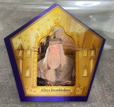 Harry Potter chocolate frog card Dumbledore USF America 2012 Free ...