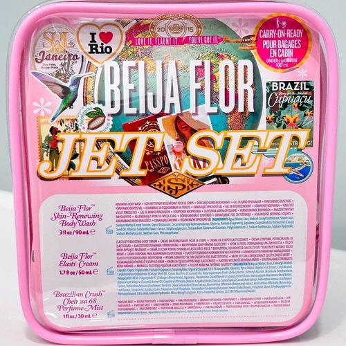 New Sol de Janeiro Beija Flor Jet travel Set Cream Wash perfume Mist | eBay