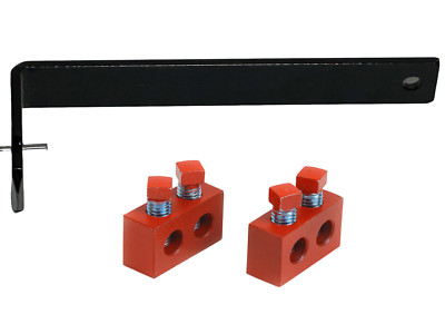 Garage Door Spring Coil Spreader Tool w/ Spring Repair Red Blocks .3750 ...