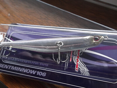 OSP JDM Bent Minnow 106F Floating Topwater Walker HF-76 Moist Wakasagi ...