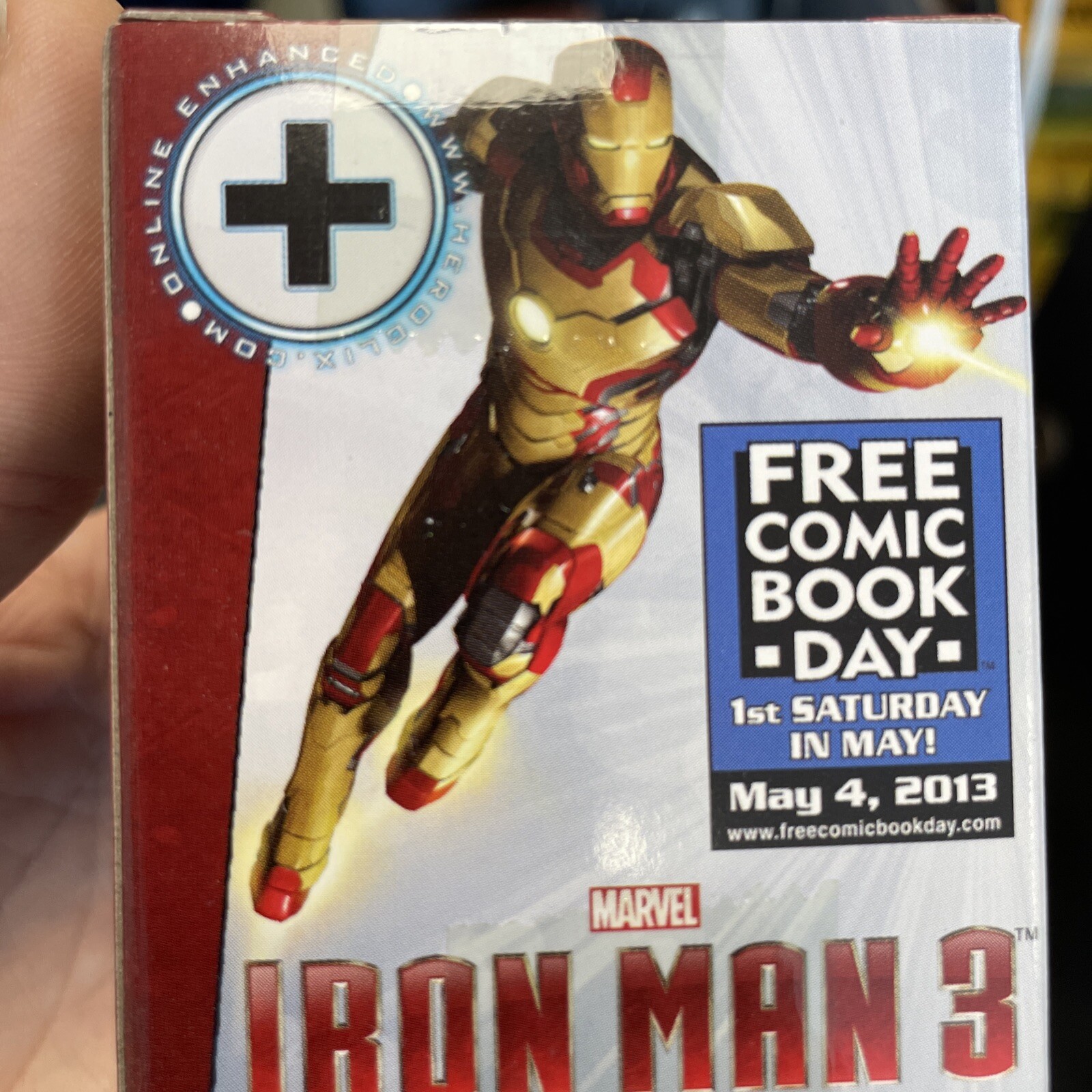 2013 Iron Man 3 Promo Figure NIB Sealed Wizkids Heroclix Booster Pack ...