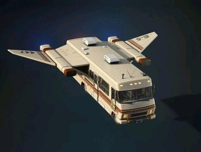Spaceballs Eagle 5 Lonestars Ship 1/16 Custom 3d Model Kit | eBay