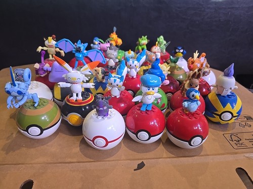 Lot Of 30+ Mega Construx Pokemon Figures Instructions Magikarp Ditto ...