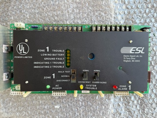 Edward ESL-1500 Fire Alarm Control Panel | eBay