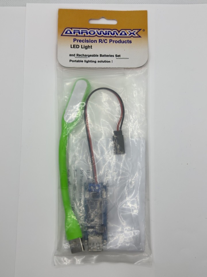 AM-USBLIGHT Arrowmax Portable LED Light With Voltmeter Display ...