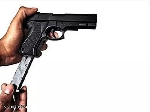 Mini Black BB Gun Toy 6mm Plastic Bullets Safe for Boys Age 6+ | eBay