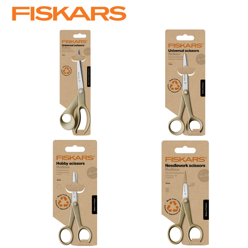 Fiskars Scissors: ReNew: Recycled Universal Hobby Needlework Craft ...