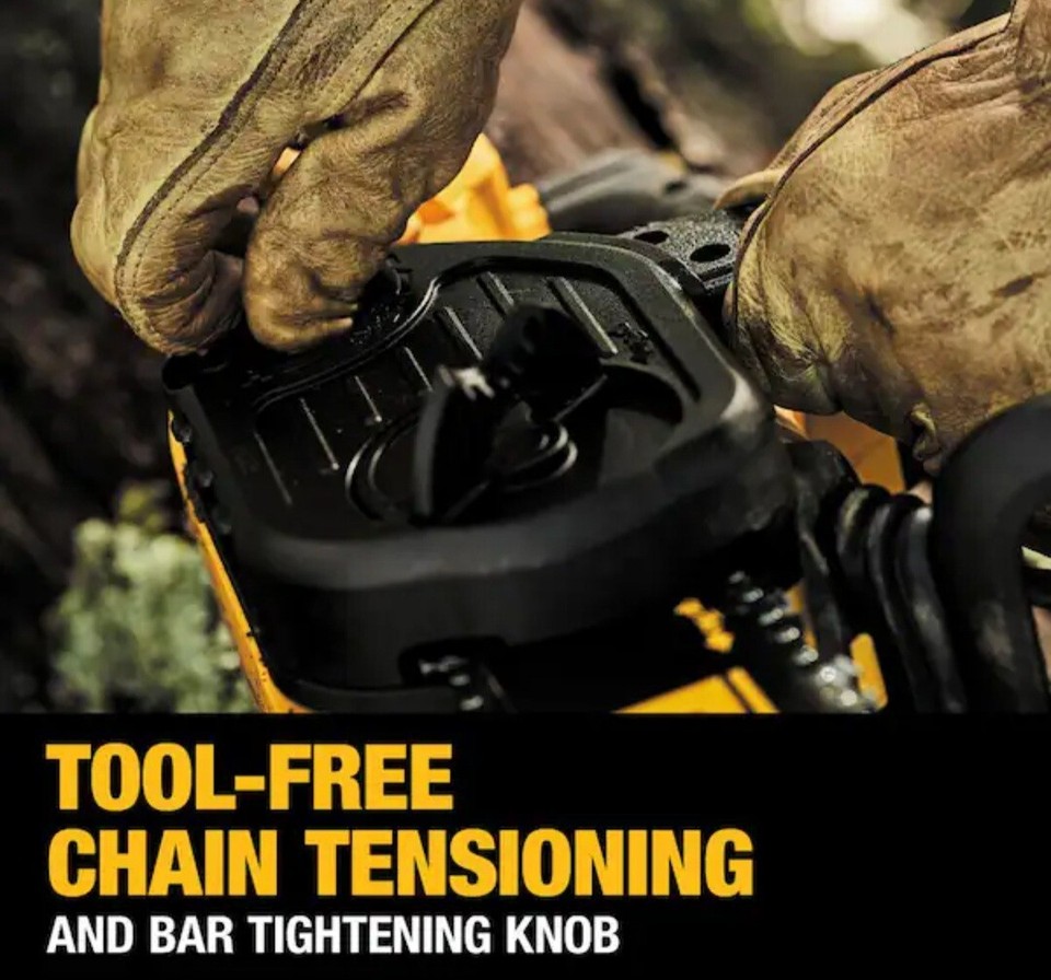 DEWALT DCCS620B 20V MAX XR Brushless 12 in. Compact Chainsaw (Tool Only ...