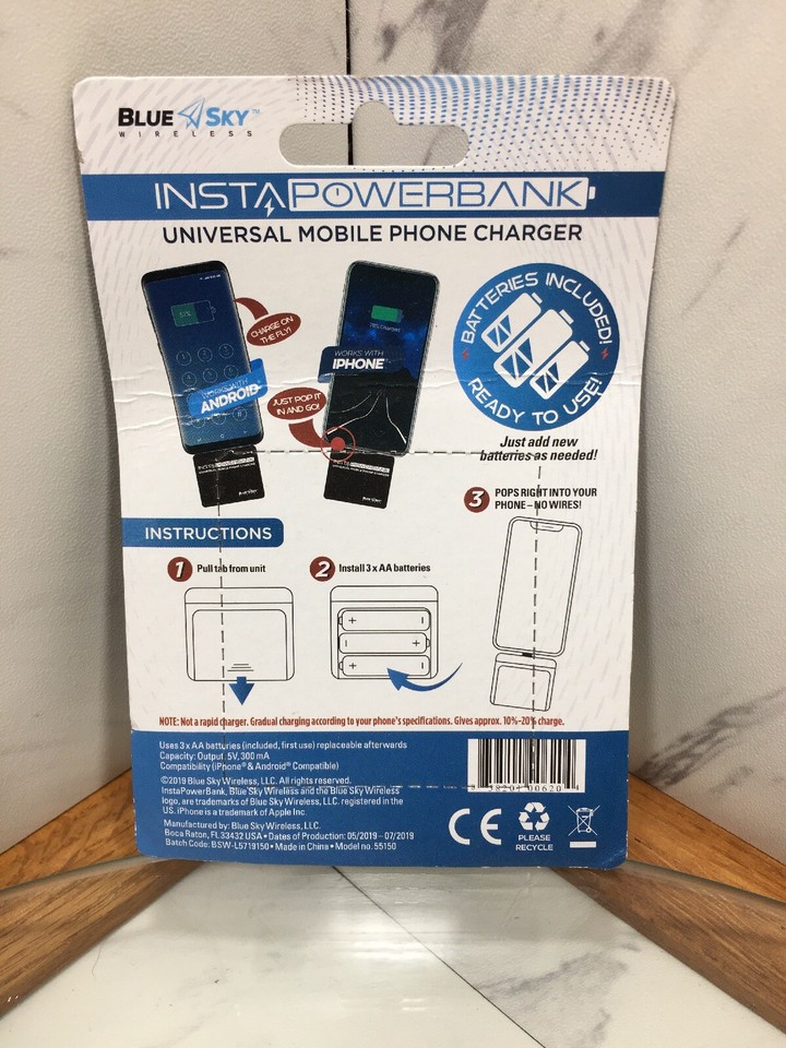 **NEW**Blue Sky Wireless Universal Mobile Phone Charger | eBay