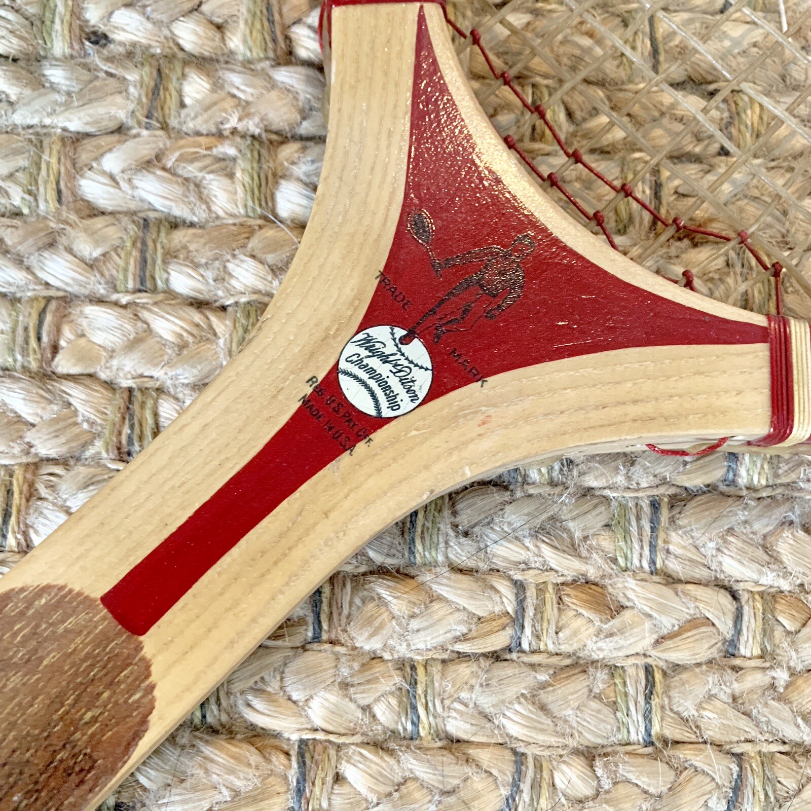 Antique Piper Taft Seattle Pre Eddie Bauer Tennis Racket Racquet Wright ...