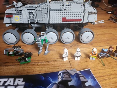 Lego 8098 Clone Turbo Tank with minifigs and instructions - 99% ...