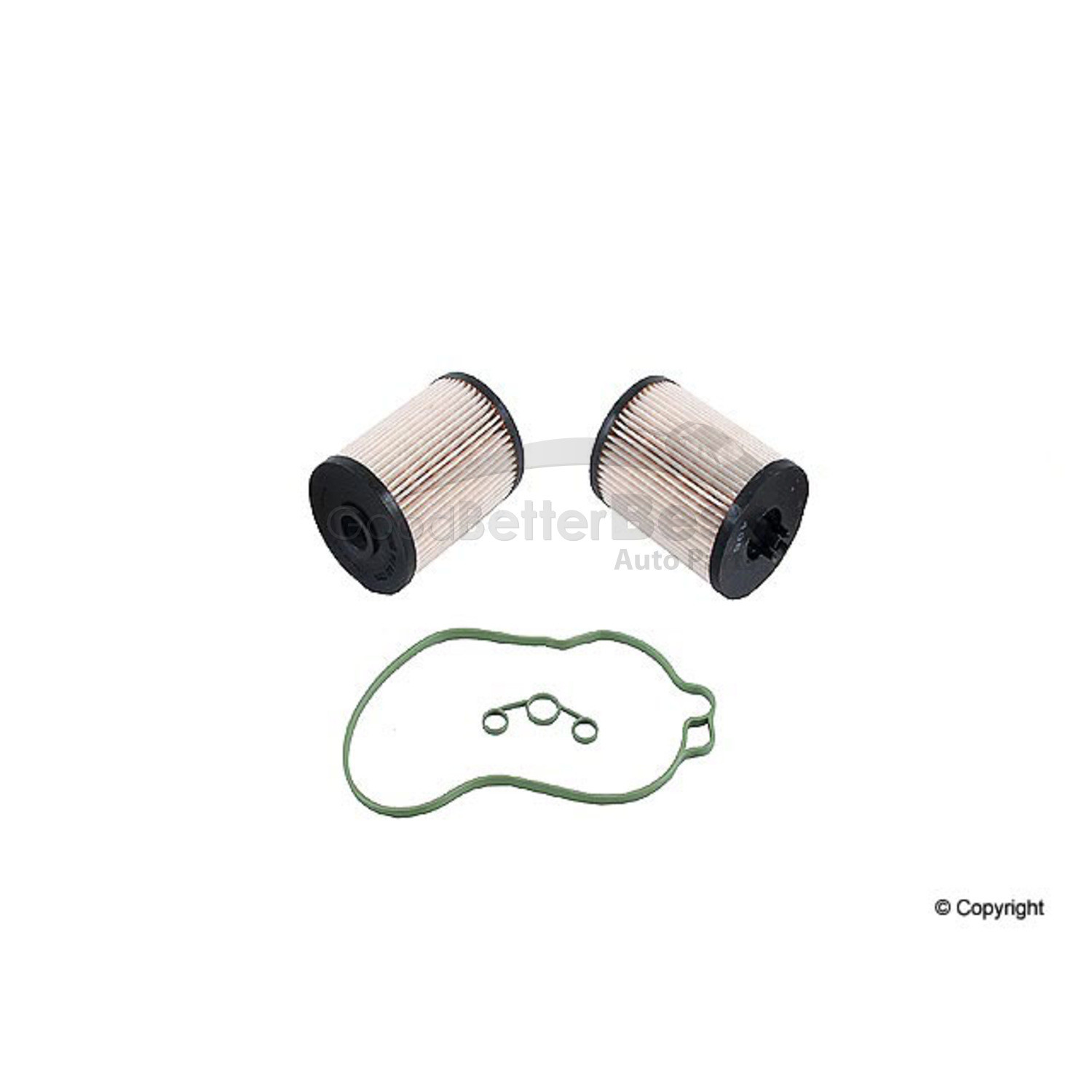 New Mann-Filter Fuel Filter Pack PU821X2 7L6127434 for Volkswagen VW ...