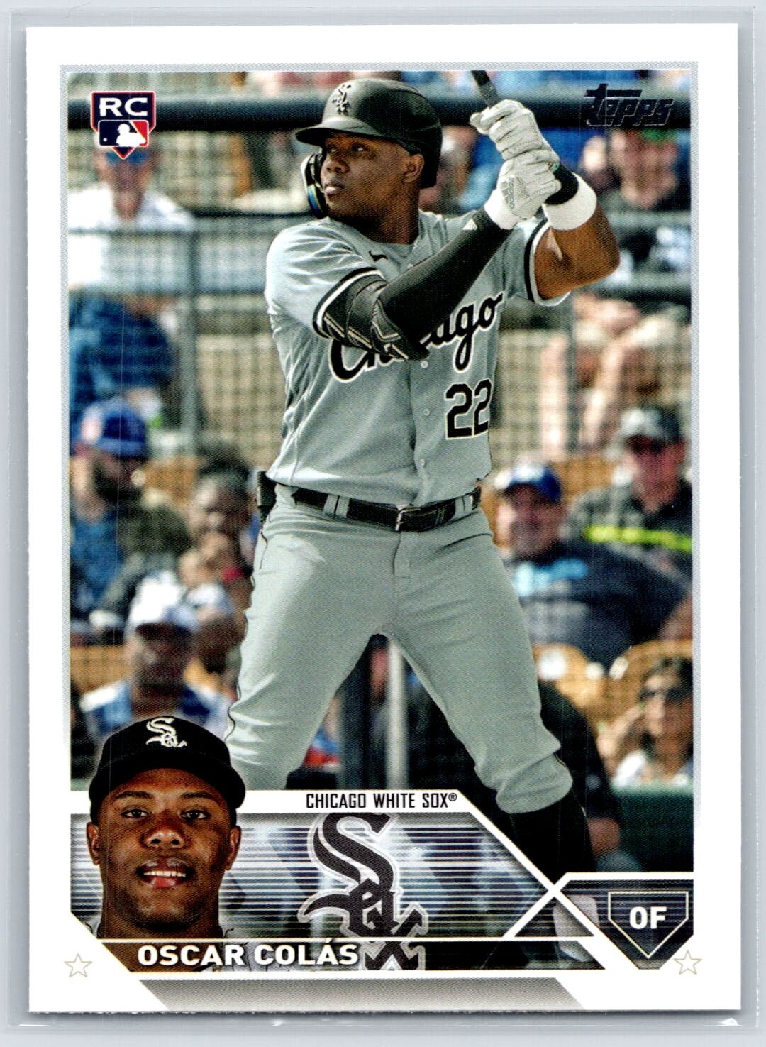2023 Topps Series 2 #545 Oscar Colas Chicago White Sox Baseball Card RC ...