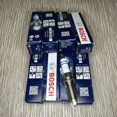 x8 BOSCH Spark Plug Double Platinum ZR5TPP33 0242145515 8185 for BMW ...