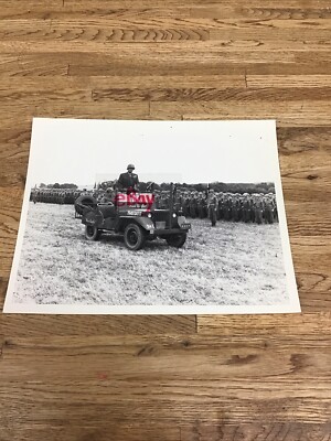 Vintage 8” x 10” Official US Army Photograph: General George Patton 3rd ...