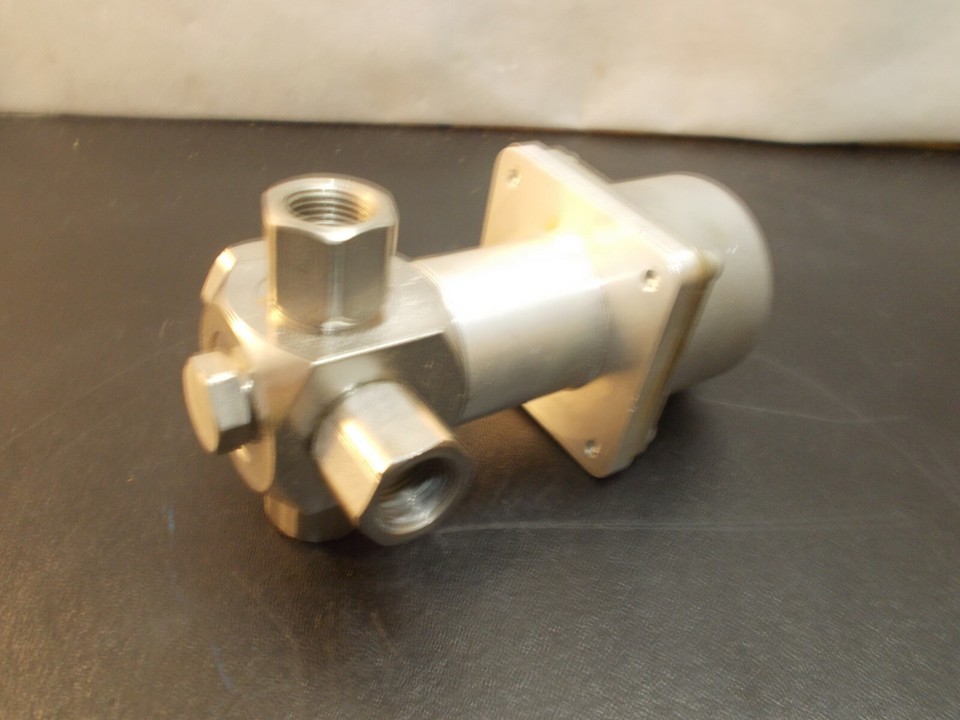 BINKS 4 PORT FPT SS ACTUATED BALL VALVE 72 1567 / 72 - 1626 AC NOS | eBay