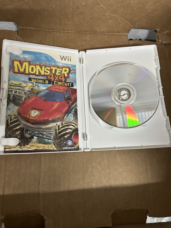 Wii Games - Wii Play - Wii Block Party - Wii Monster 4x4 Circuit - 3 ...