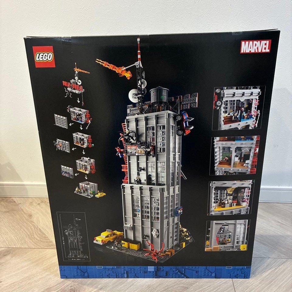 LEGO 76178 Marvel Spider-Man Daily Bugle Skyscraper Minifigs Set New in ...
