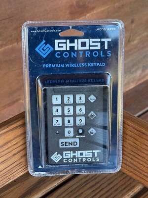 GHOST CONTROLS PREMIUM WIRELESS KEYPAD MODEL AXWK ITEM # 829 | eBay