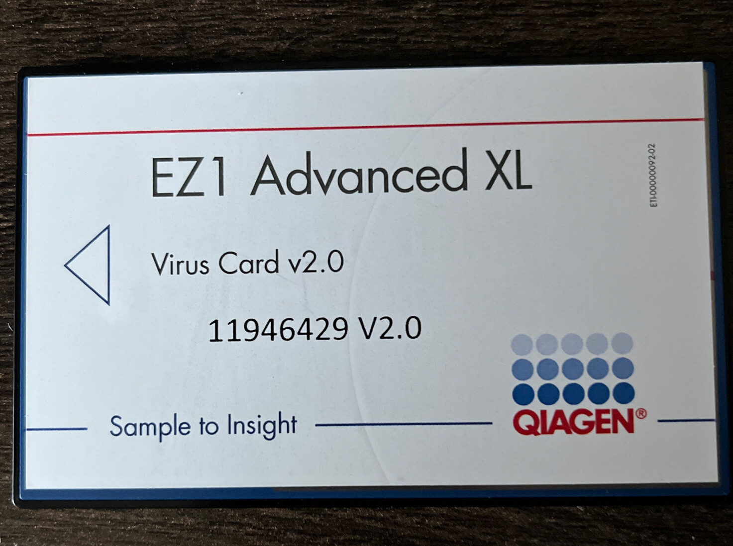 QIAGEN BIOROBOT EZ1 Advanced XL Virus Card v2.0 for Viral DNA/RNA ...