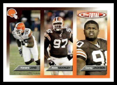 2005 Topps Total #373 Corey Jackson / Kenard Lang / Alvin McKinley | eBay