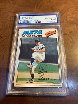 1977 Topps Tom Seaver #150 Signed Auto PSA | eBay