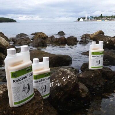 RenoSan333® 3 x 1 L.-Fl., die biologische Alternative zu Aqua Chem Blue ...