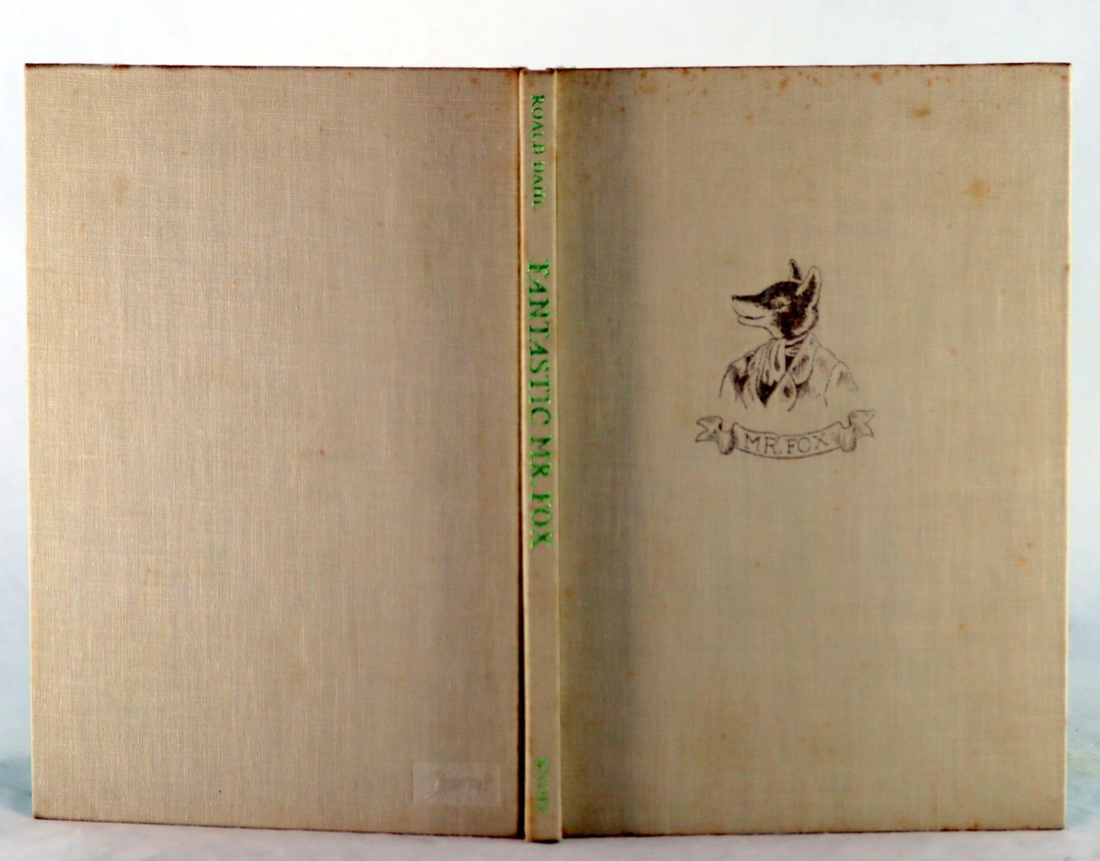 Roald Dahl Donald Chaffin 1st Ed 1970 Fantastic Mr Fox Hardcover w ...