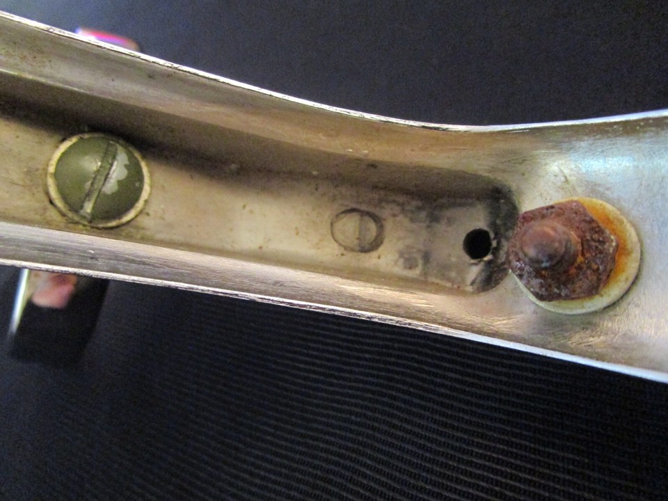 Vintage Hood Ornament Chrome Gun Sight Torpedo Bomb Sight 1940s-1950s ...