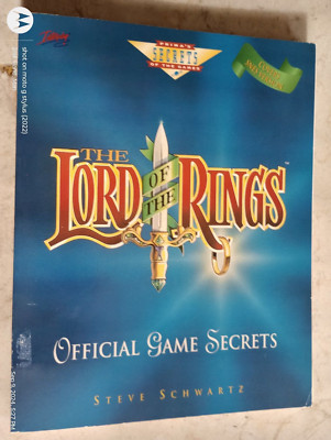PRIMA LORD OF THE RINGS OFFICIAL GAME SCRETS NINTENDO NES STEVE ...