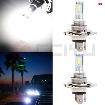 2pieces High-end H4LED Headlight Bulb Hi Low Beam Super Bright White | eBay